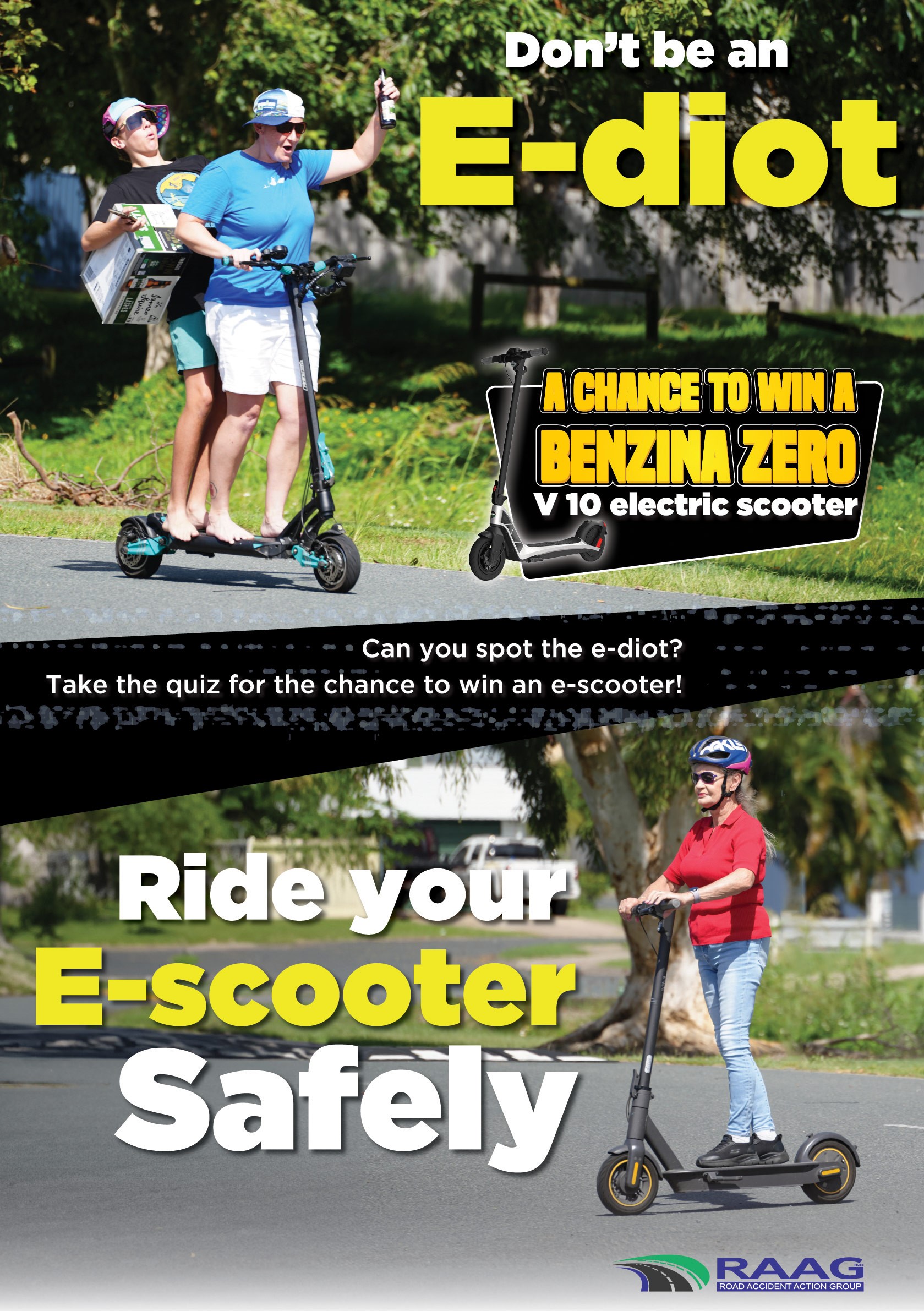 E-Scooter Safety – RAAG